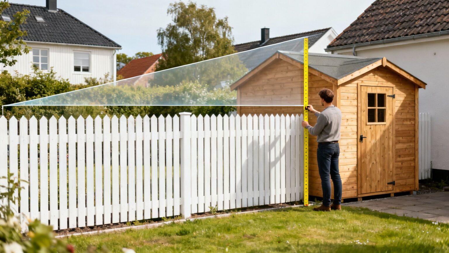Hvor højt må man bygge i skel? Sådan finder du regler og afstandskrav ...